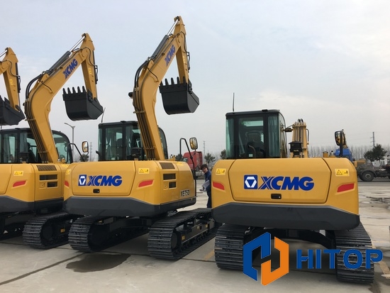 XCMG Hydraulic Excavator XE75D 7.5 tons - HITOP MACHINERY
