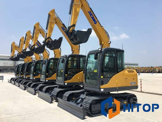 XCMG Hydraulic Excavator XE75D 7.5 tons - HITOP MACHINERY