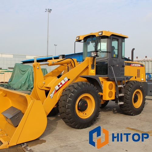 XCMG Wheel Loader 3 tons Front End Loader LW300FN- HITOP MACHINERY