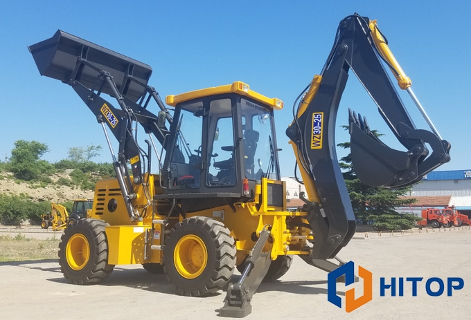 HITOP Backhoe Loader WZ30-25 - HITOP MACHINERY