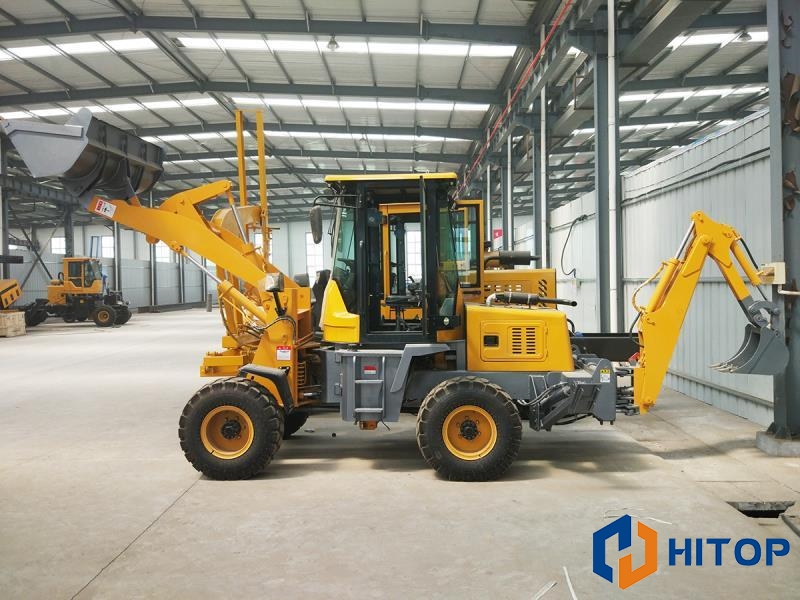 HITOP Backhoe Loader WZ15C - HITOP MACHINERY