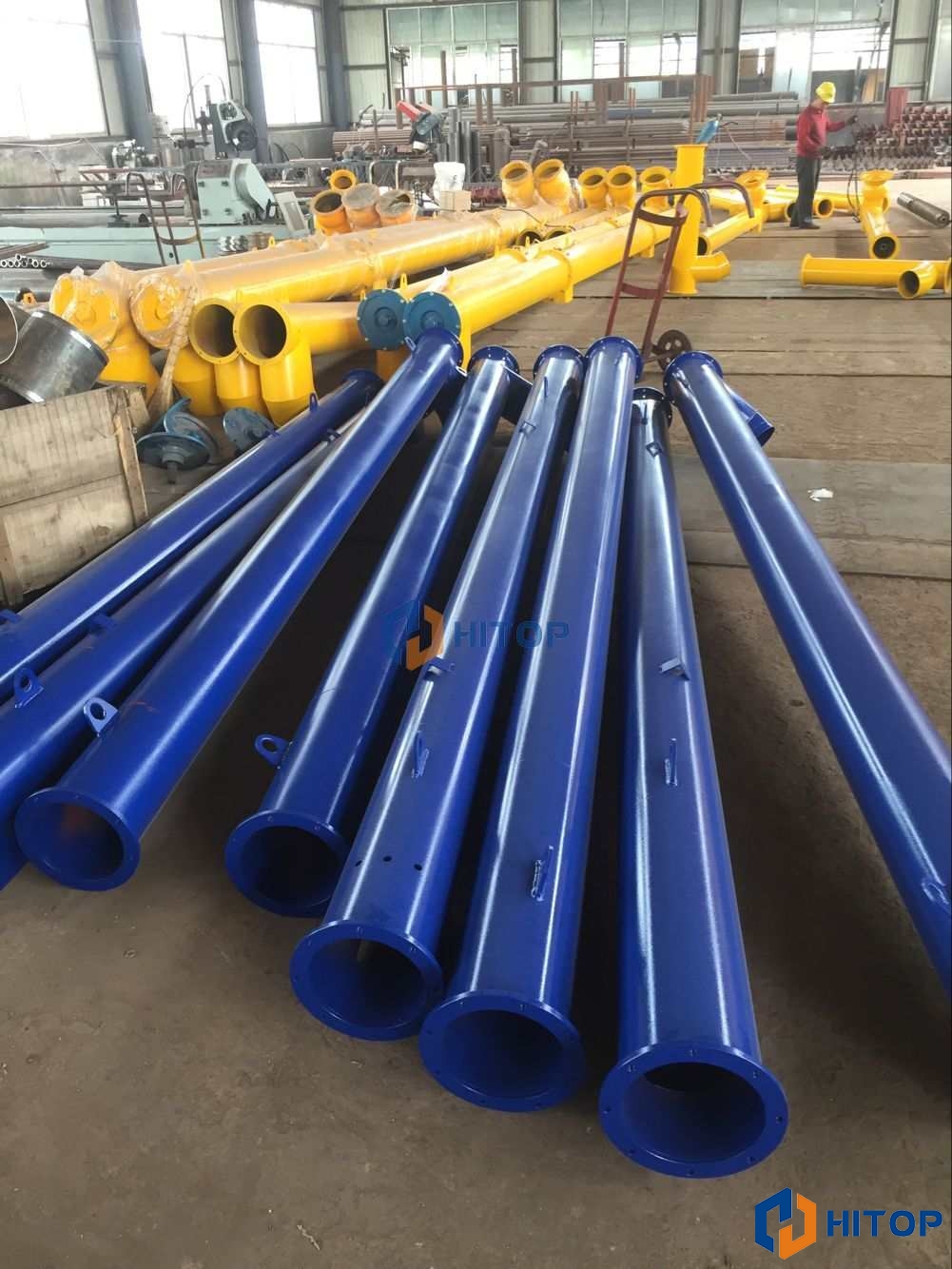 1 batch of customized screw conveyors (for concrete batching plant ...