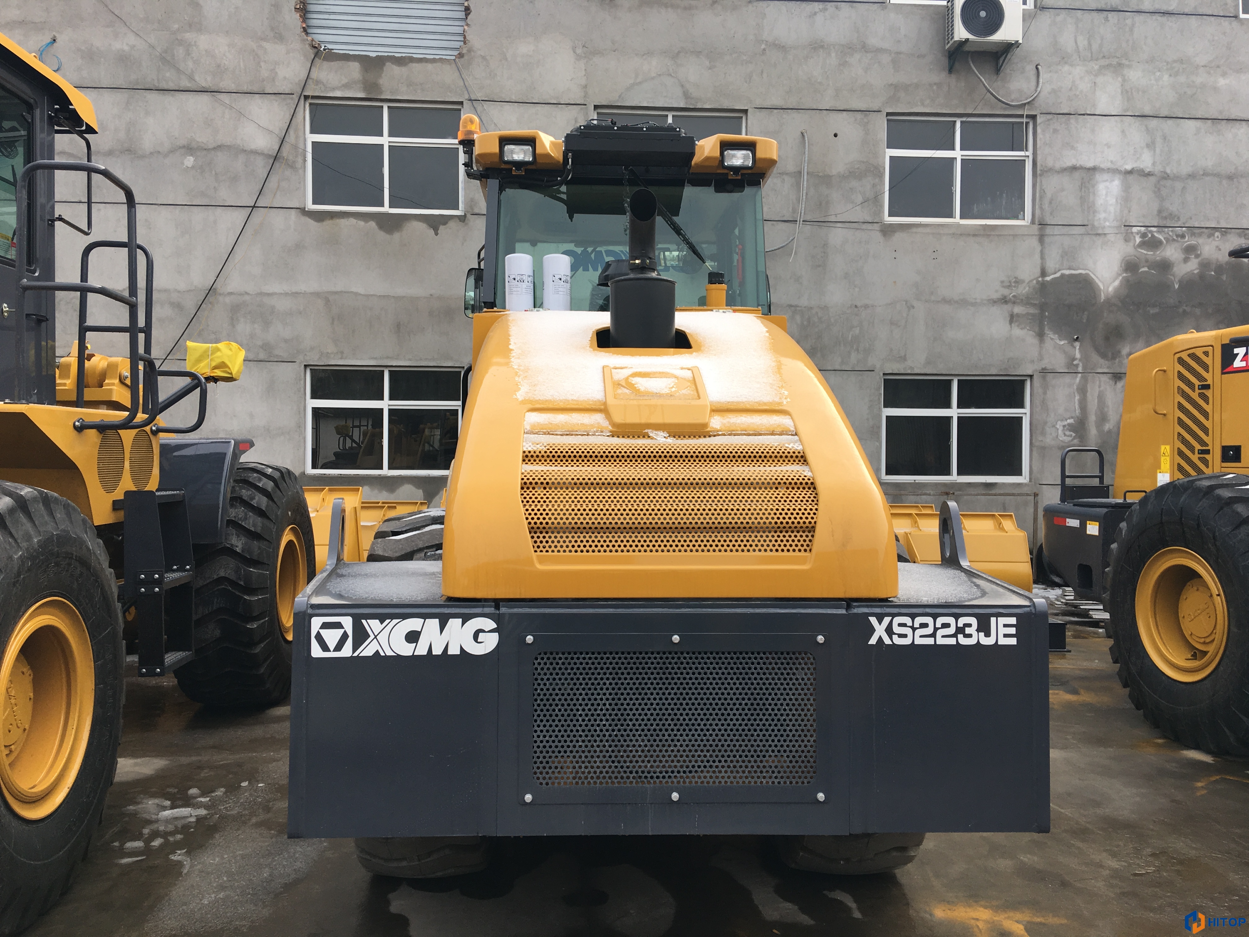 XCMG Single Drum Road Roller XS223JE 22 tons Compactor - HITOP MACHINERY