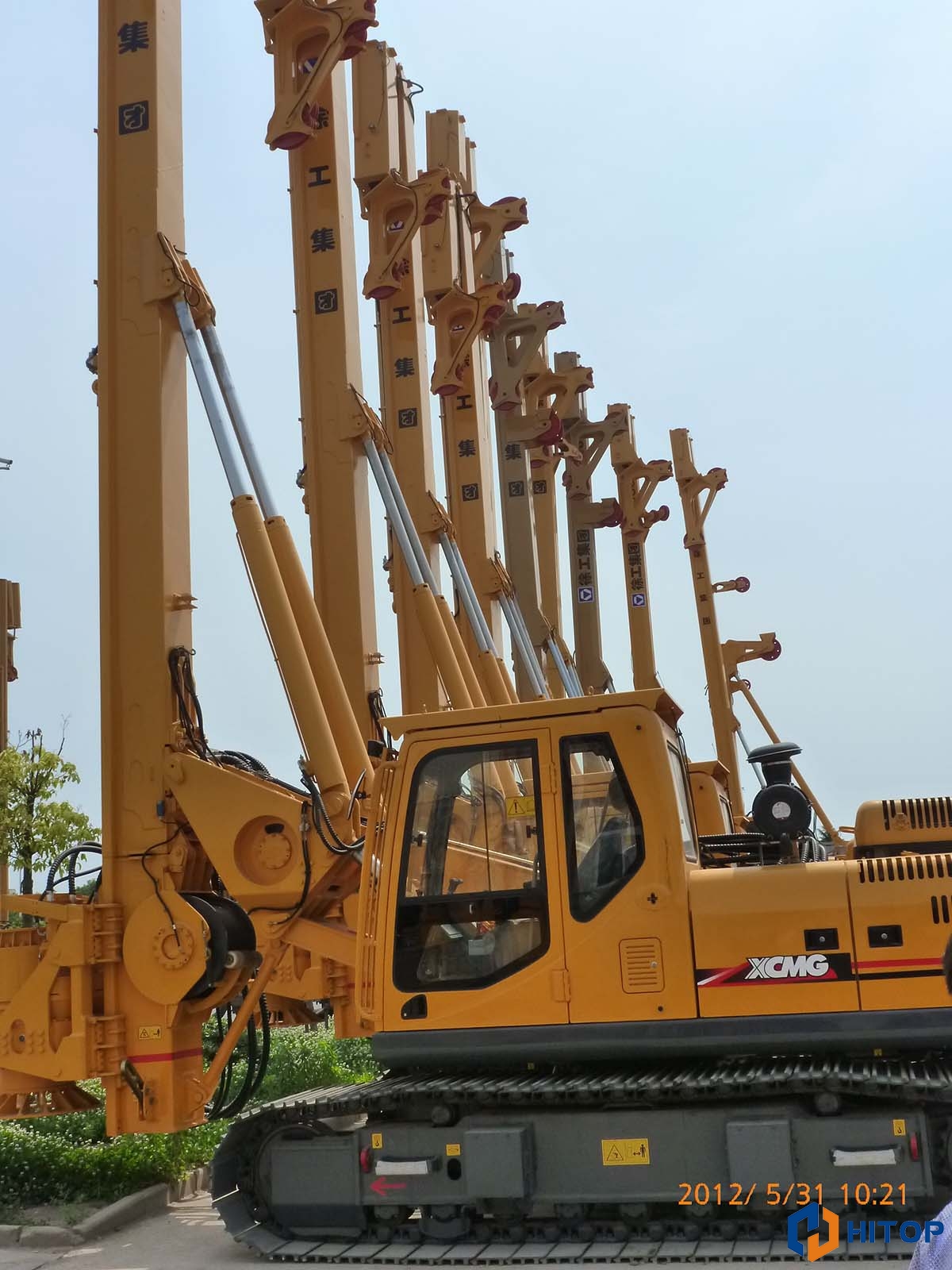 XCMG Rotary Drill Rig - HITOP MACHINERY