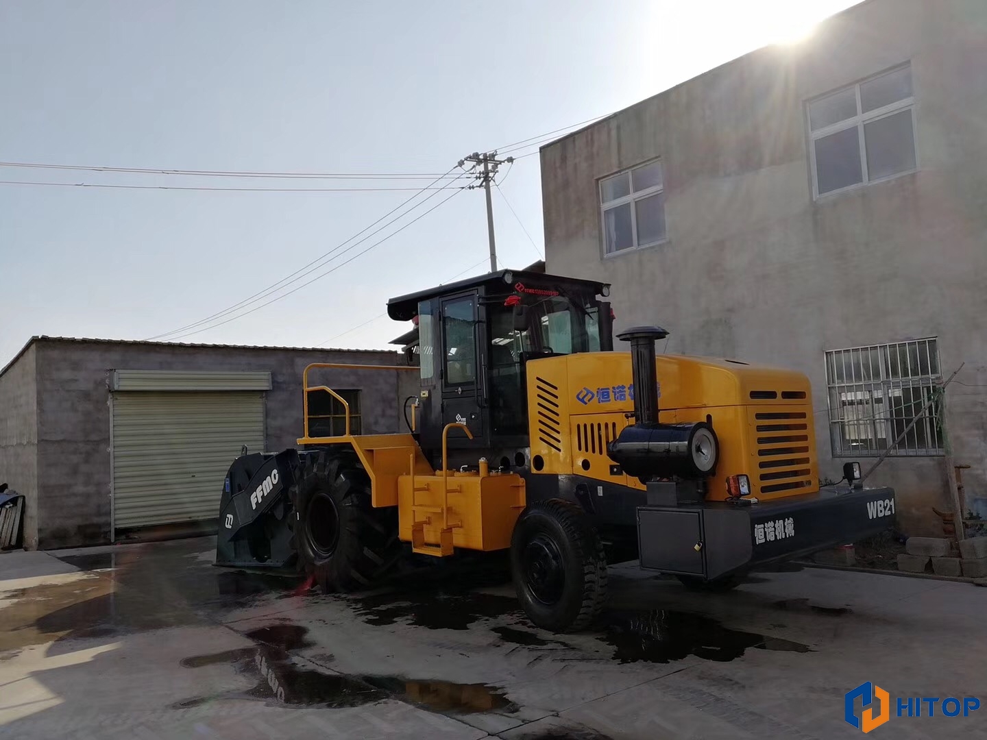 HITOP Soil Stabilizer WB21 Road Recycling Machine - HITOP MACHINERY