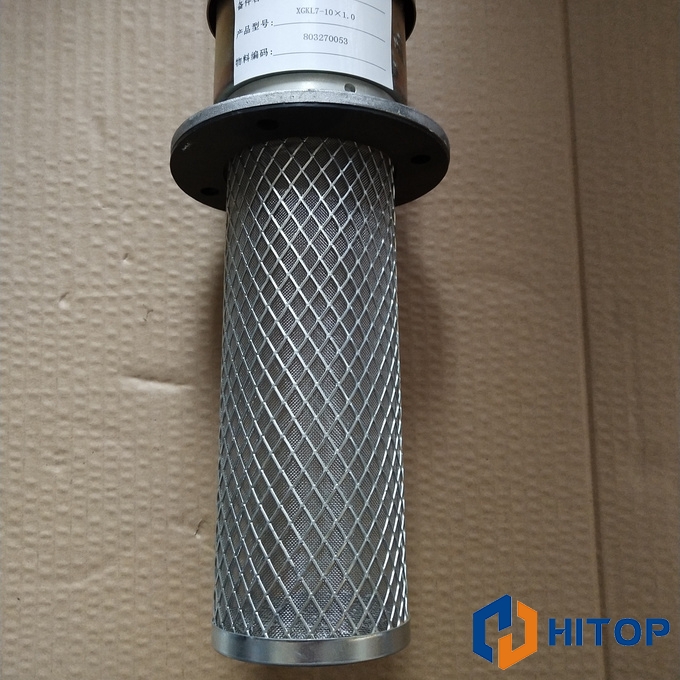 XCMG parts 803270053 wheel loader LW600KN air filter – HITOP MACHINERY