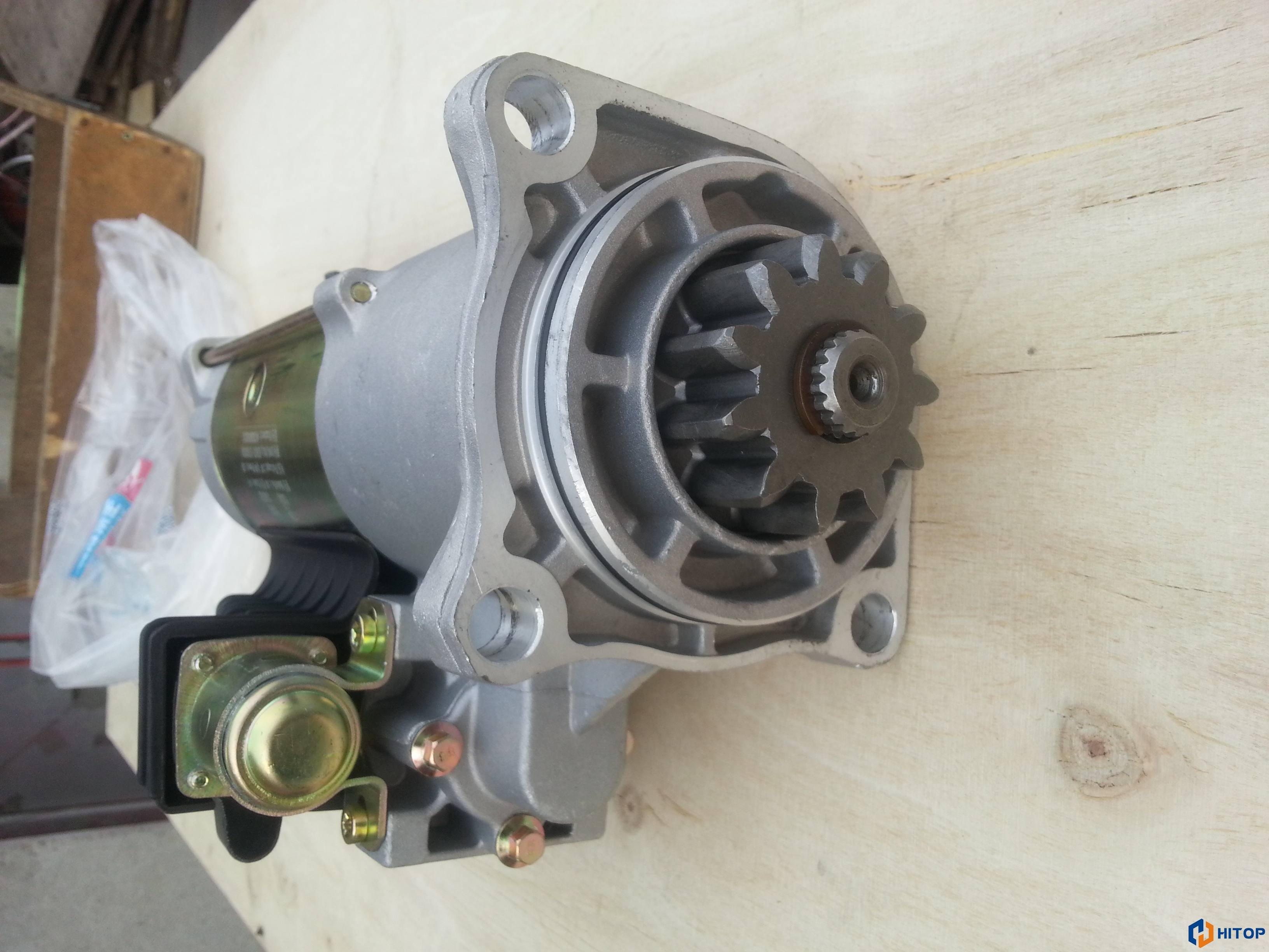 XCMG parts LW160KV Wheel loader spare part YUCHAI starter – HITOP MACHINERY