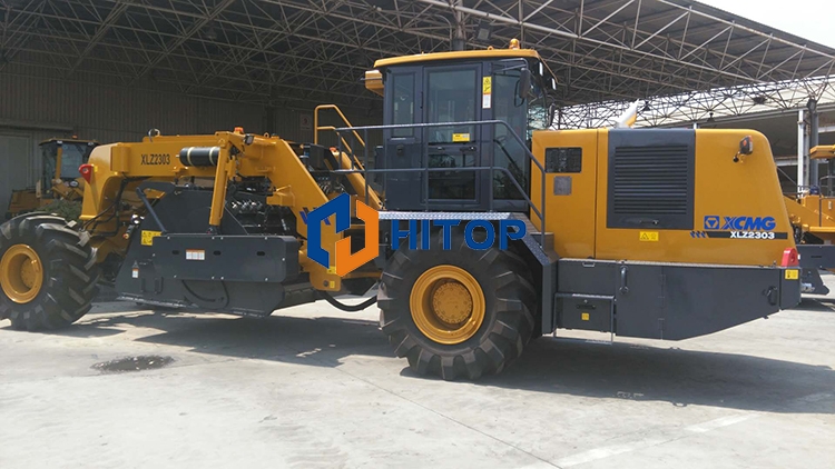 XCMG XLZ2103S XLZ2303 Road Cold Recycling Machine Exported to Guinea Together