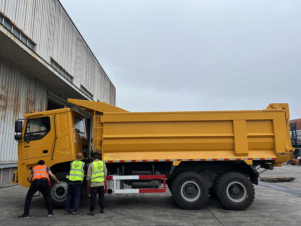XCMG 48 Tons Special Mining Dump Trucks NXG5480DT Ready For Export By HITOP